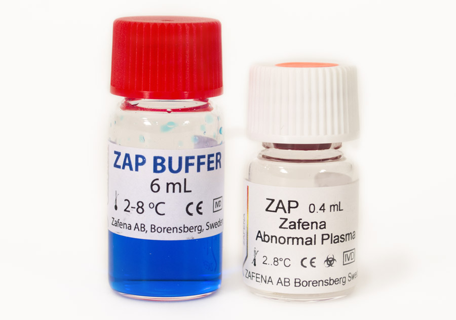 Zafena AB – ZAP – Zafena Abnormal Plasma – Kontroll för PK INR