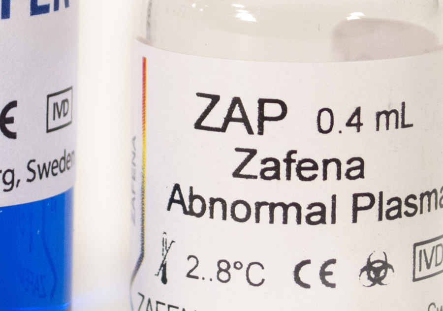 Zafena AB – ZAP – Zafena Abnormal Plasma – Kontroll för PK INR
